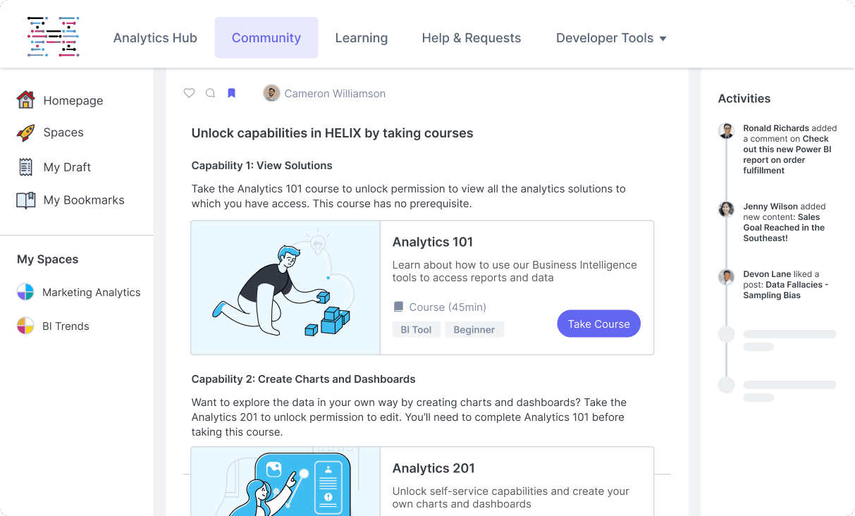 Axis | Helix Analytics Portal