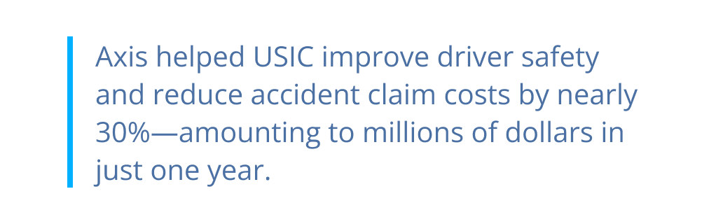 USIC: Identifying high-risk fleet drivers and reducing safety claims