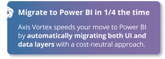 Vortex Automatic BI Migration